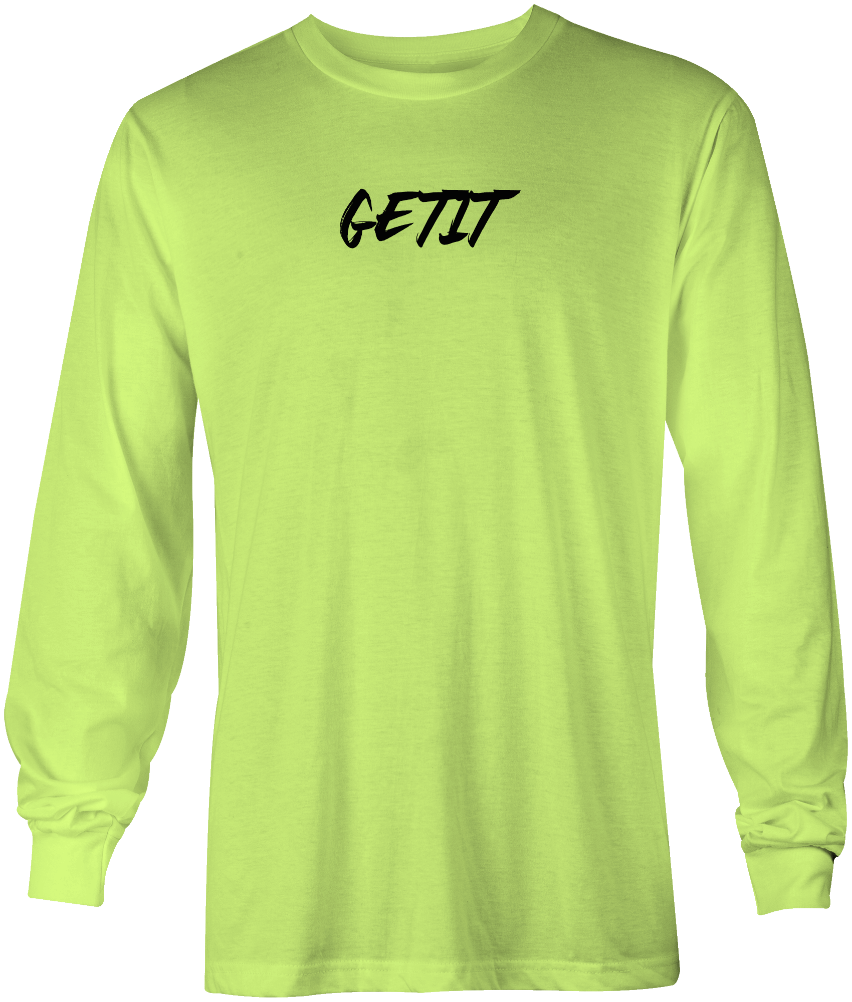 HI-VIZ Long Sleeve GETIT Shirt – GETIT LLC