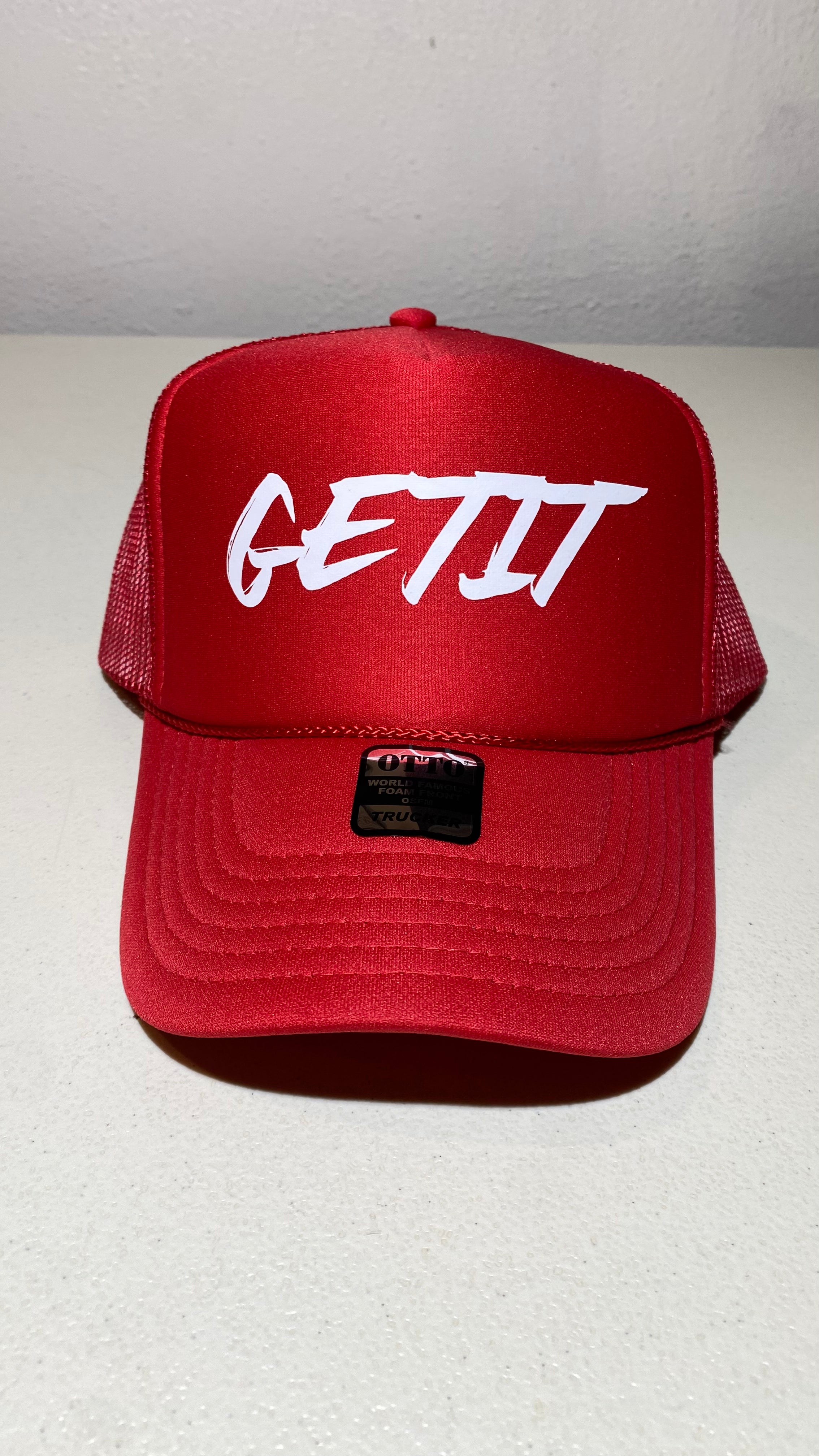 Red Trucker Hat – GETIT LLC
